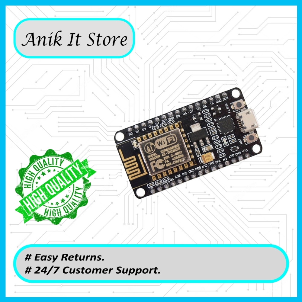 ESP 8266 V3, Wireless Nod/Mod Mcu WIFI Module