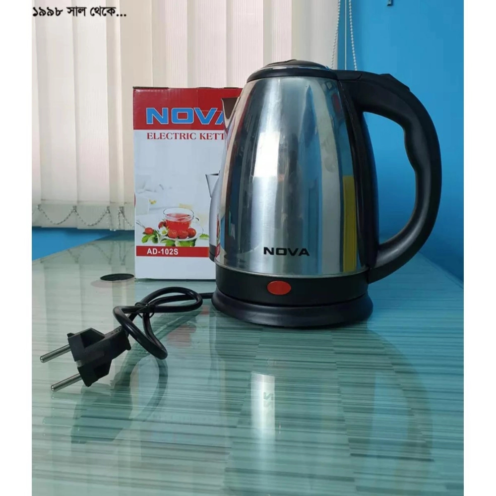 Nova Blackbarry Electric Kettle - 2 Liters For Making Tea, Coffee, Hot Chocolate, Bowl Milk ...
