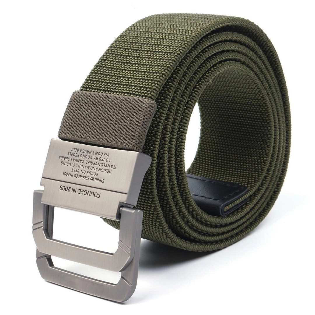 Men's Outdoor Sport Nylon+Metal Belt Waistbelt Buckle Adjustable Strap ...