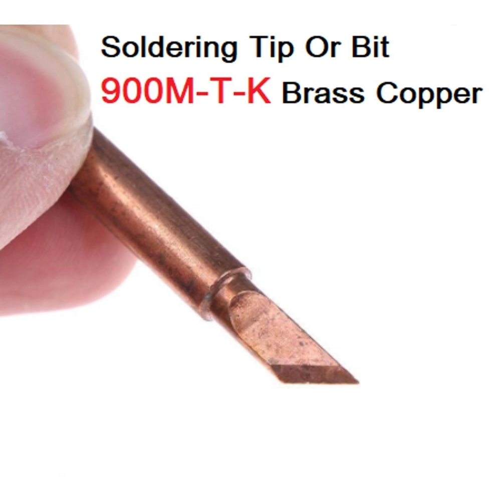 Brass COPPER 900M-T-K Soldering Tip Bit Leads Free Soldering Iron ...