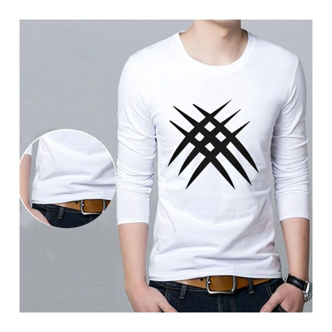 High Quality Mens tshirt Man Full Sleeve Casual O Neck T-Shirt Male Tees
