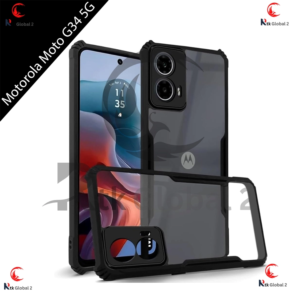 Xundd case For Motorola Moto G34 5G / Xundd Transparent Phone Cover ...