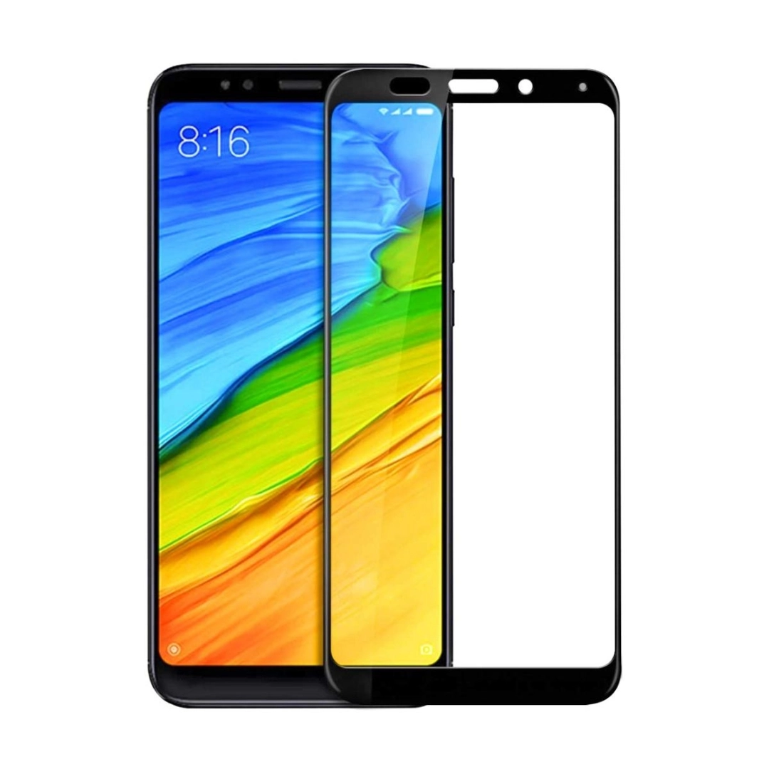 For Xiaomi Redmi 5 Plus Tempered Glass Screen Protector 6D/9D/11D - Black