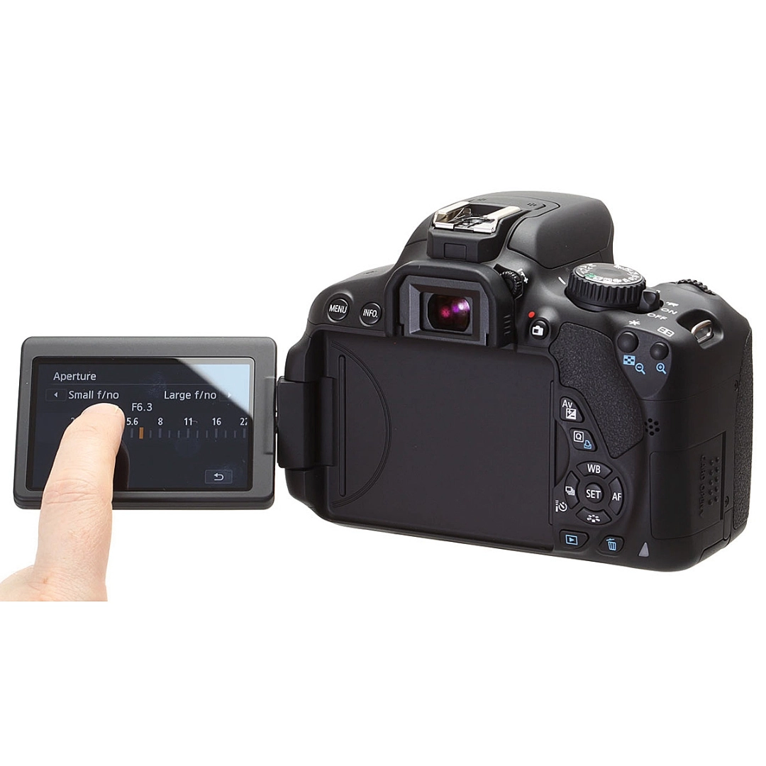 Canon EOS 650D Digital SLR Camera Body - Black