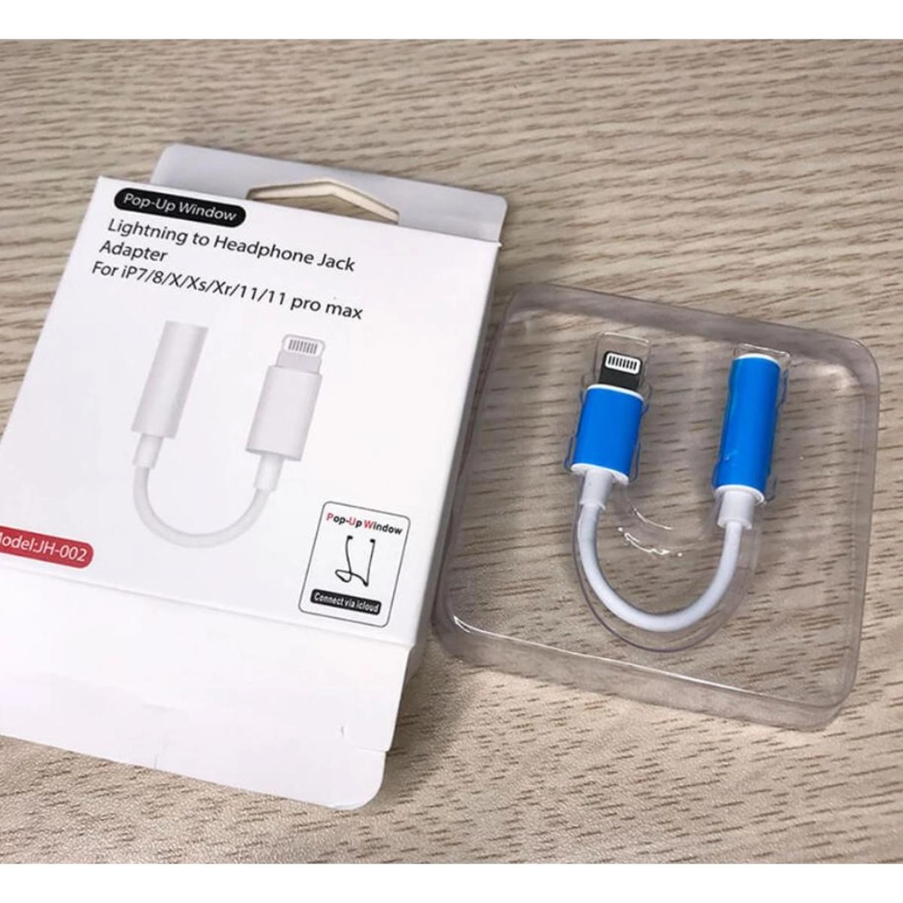 for Iphone Lightning To 3.5mm Headphone Jack Audio Cable Converter ...