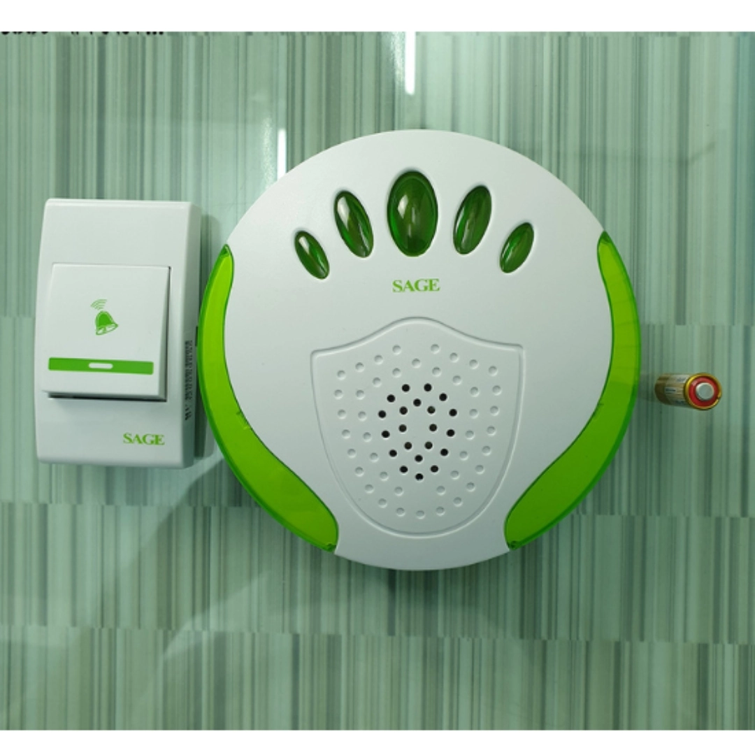 Sage Wireless Door Calling Bell With Remote Control