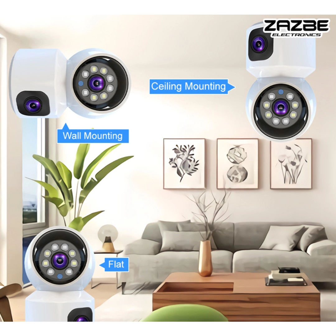 MexGen Dual Lens Doll V380 PRO WIFI IP Camera Night Vision Two-way ...