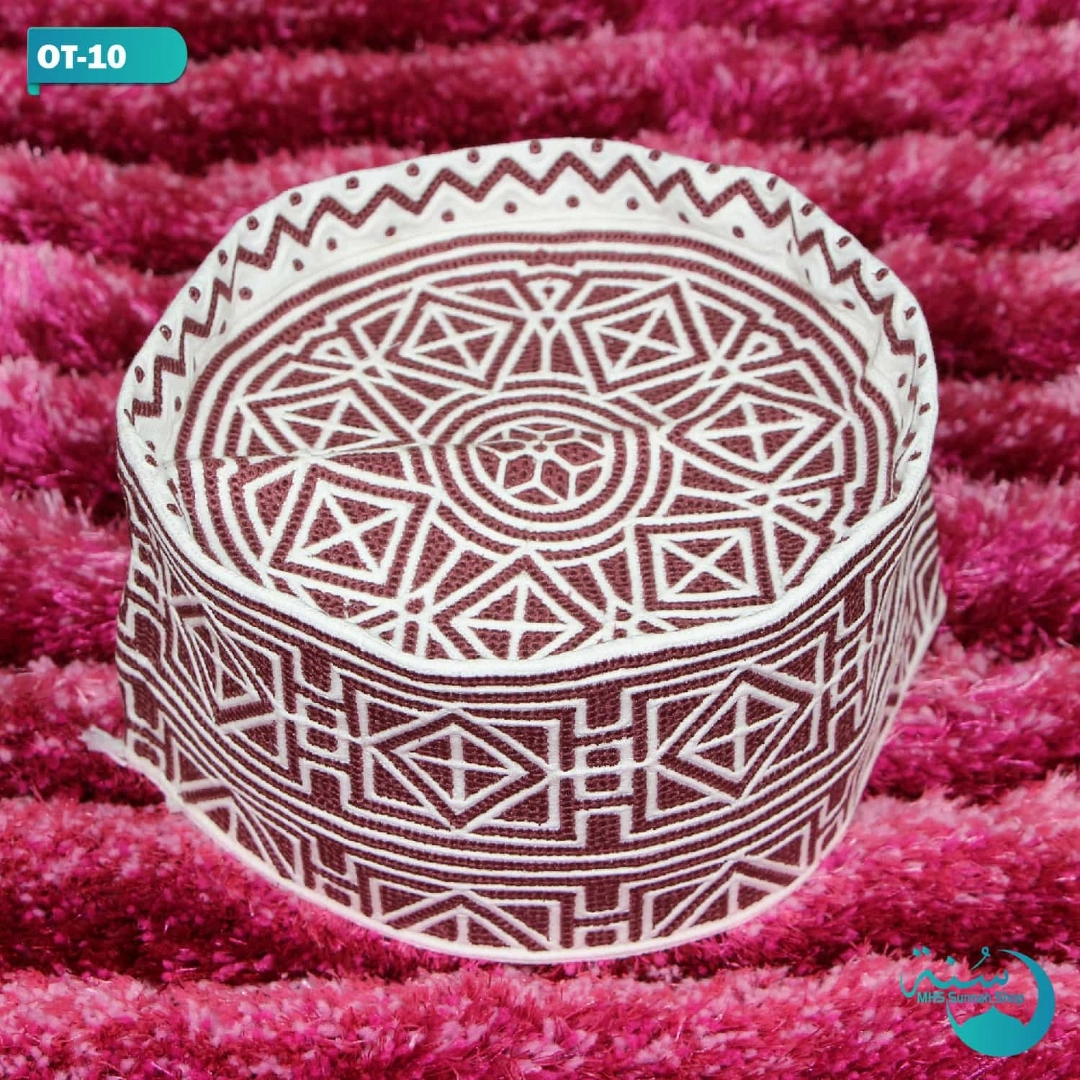 Beautiful Design & Color Islamic Items Omani Tupi for Men