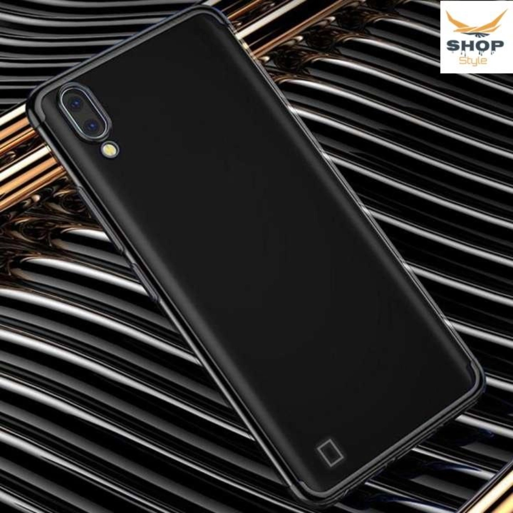 Samsung Galaxy M10 - Case Clear Laser Plating Transparent Soft Ultra ...