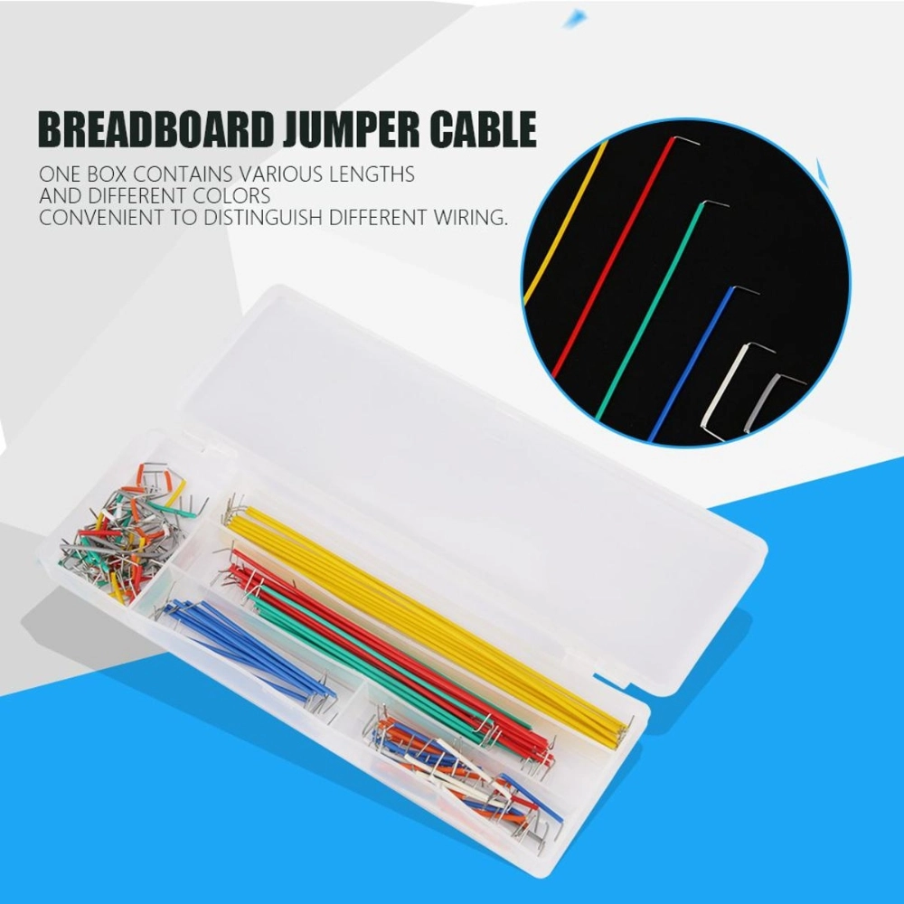 140PCS Jumper Wire Kit Solderless Breadboard Jumper Cable Set
