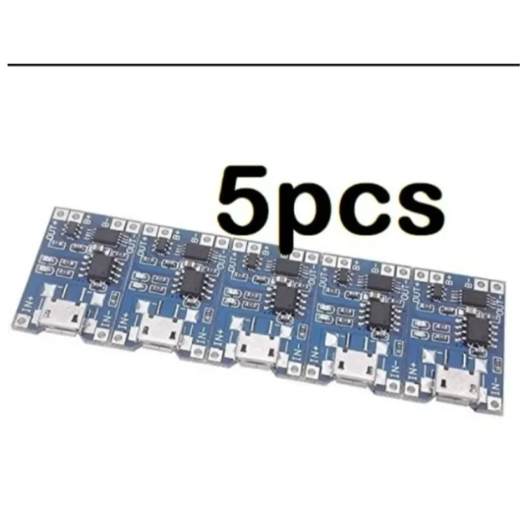 TP4056 1A Battery Charging Module with Protection-Micro B USB