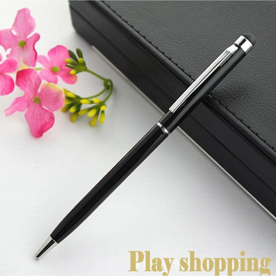 2 in 1 Capacitive Touch Screen Pen With Ball Point Pen Stylus Tablets ...