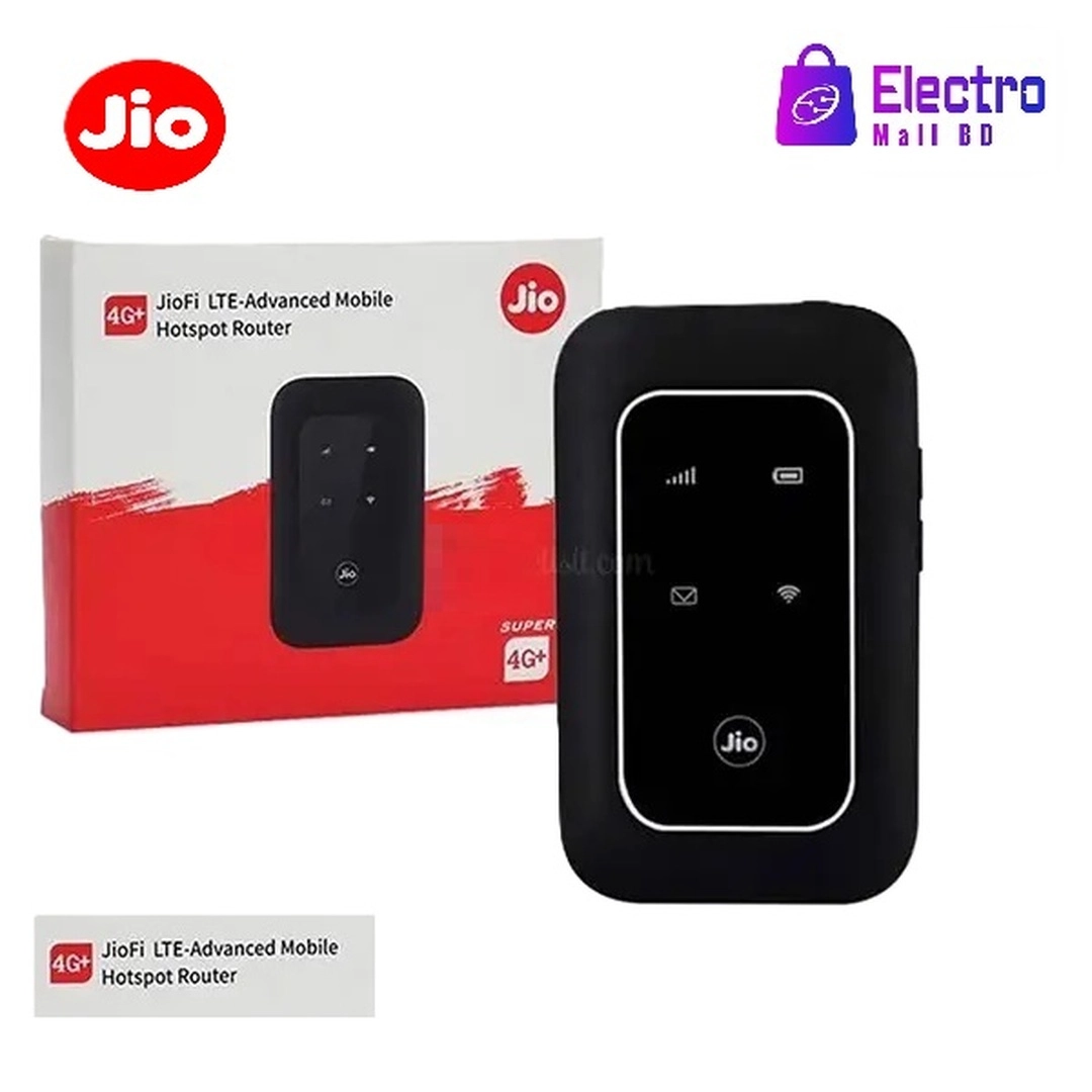 Jio MF680s Super 4G+ Pocket WiFi Router with Battery | High-Speed ...