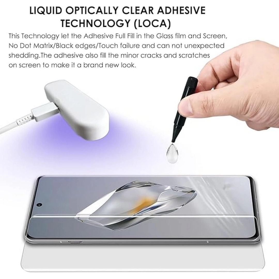 ONE PLUS ACE 2 PRO HD Curved Edge Liquid UV Tempered Glass Screen Protector