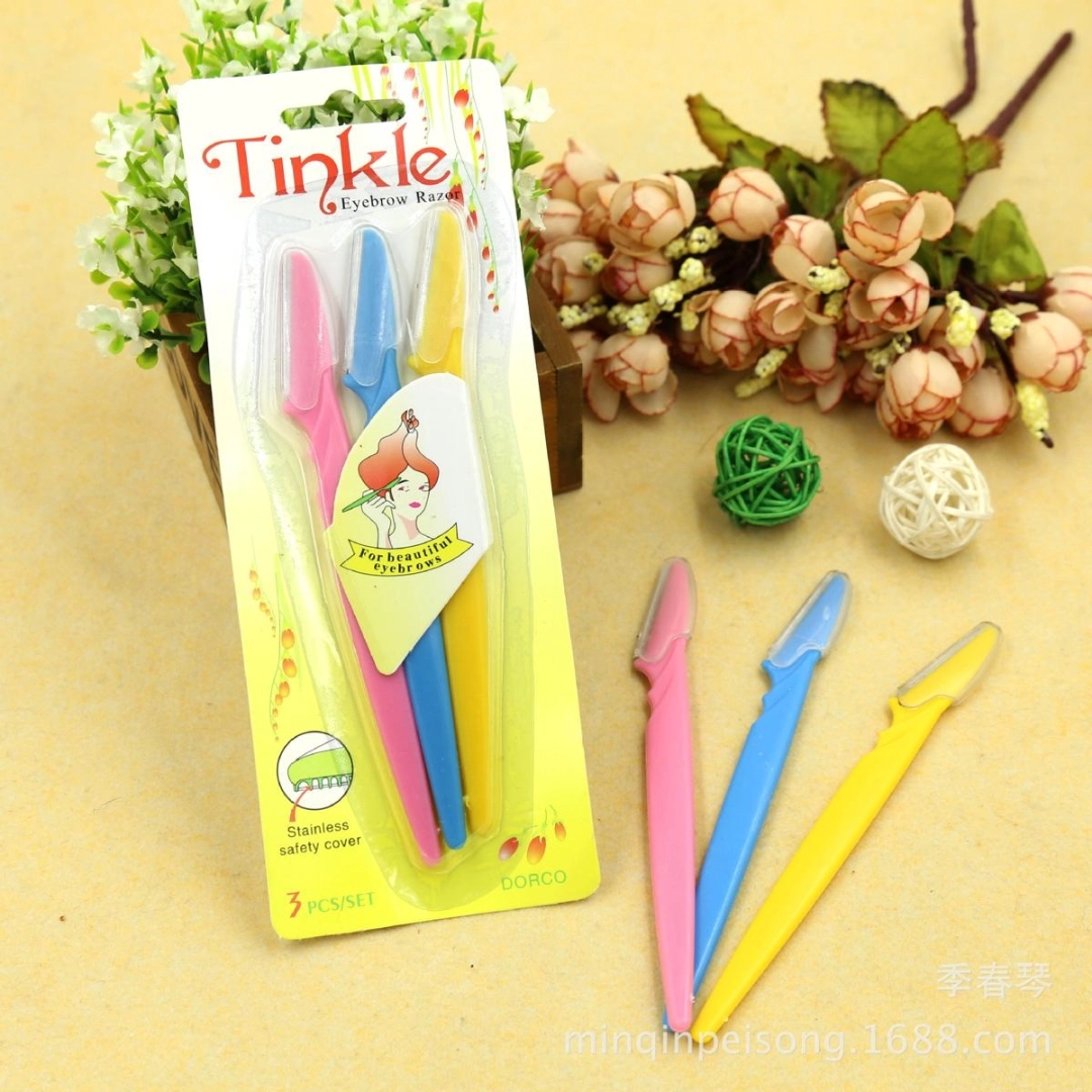 Tinkle Eyebrow Razor 1 Pack, Eyebrow Face Hair Removal & Shaper (3 ...
