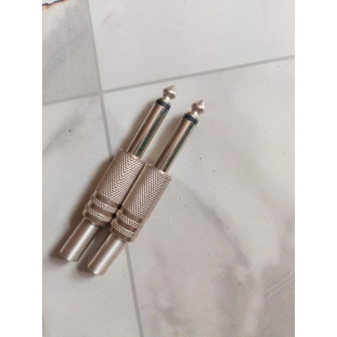 2Ps 6.5mm 1/4 " Mono audio Plug Male Microphone Plug for Mono Audio ...