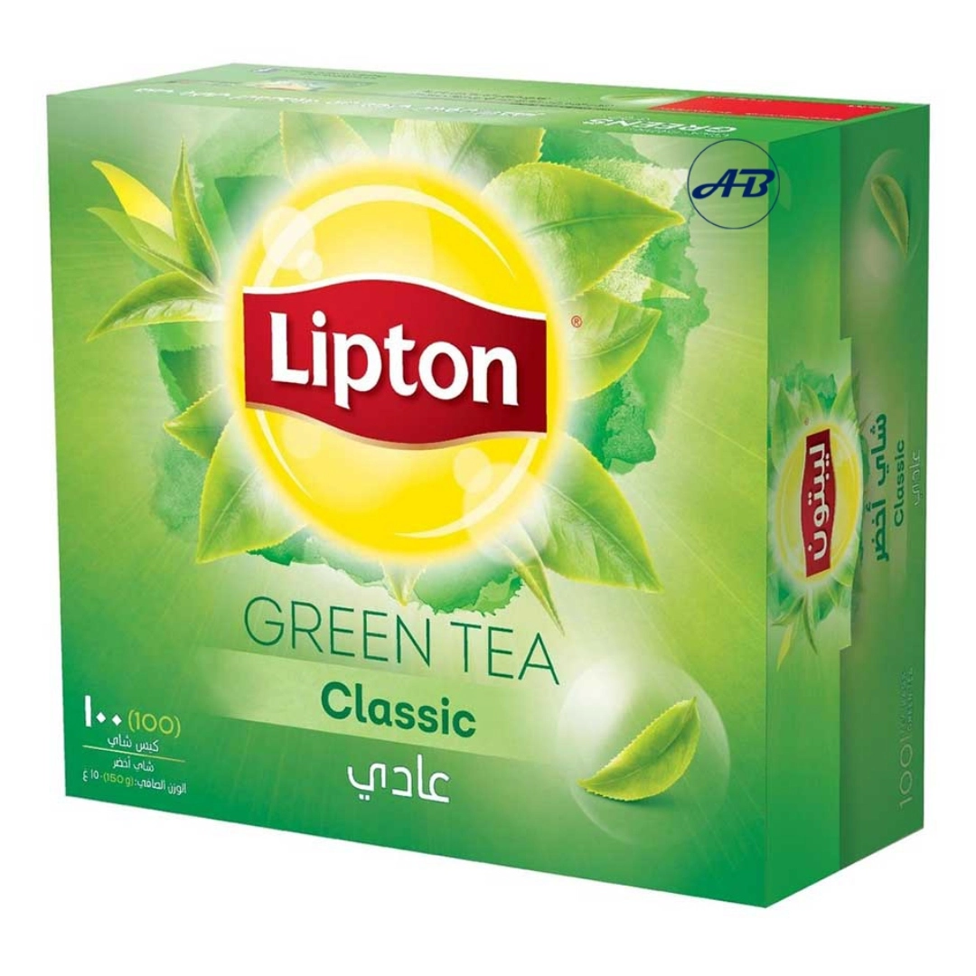 Tea Lipton Green Classic Tea 100 Tea Bags
