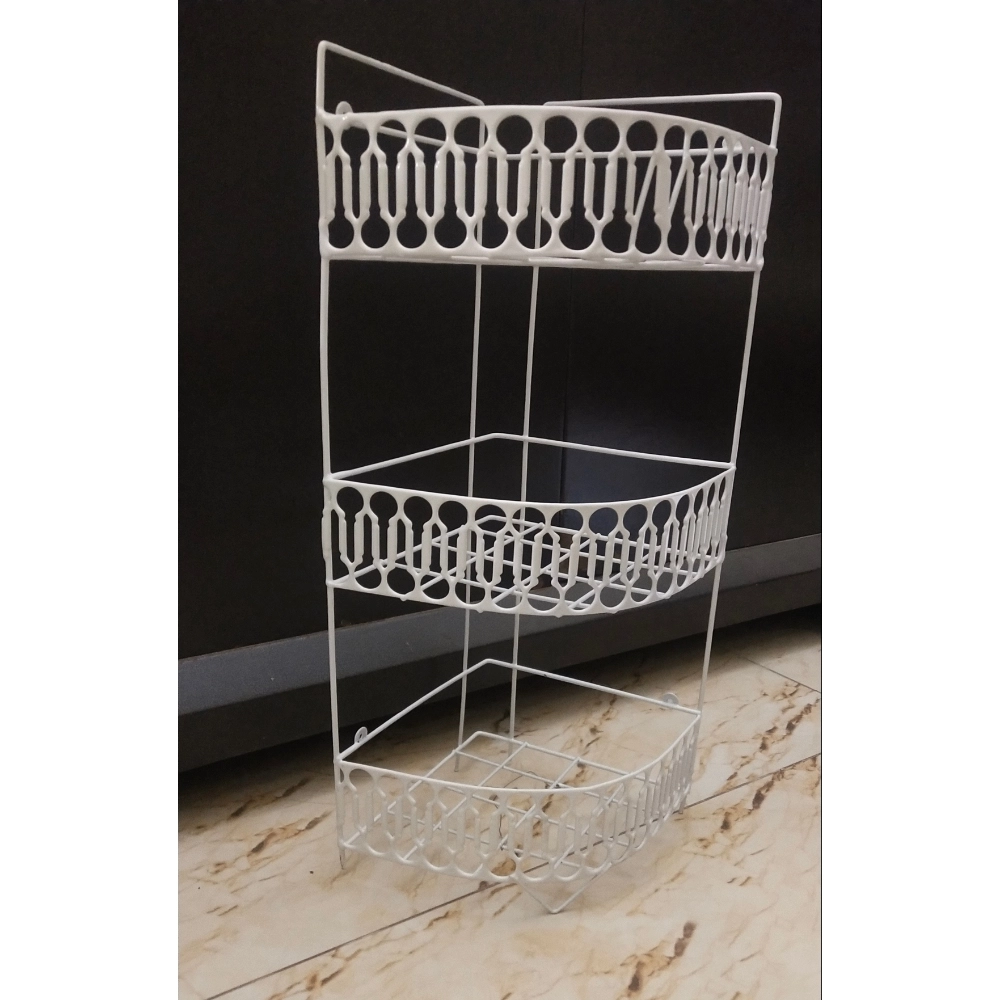 3 Steps Hanging Corner Storage Rack Organizer Kitchen Rack Furniture ...