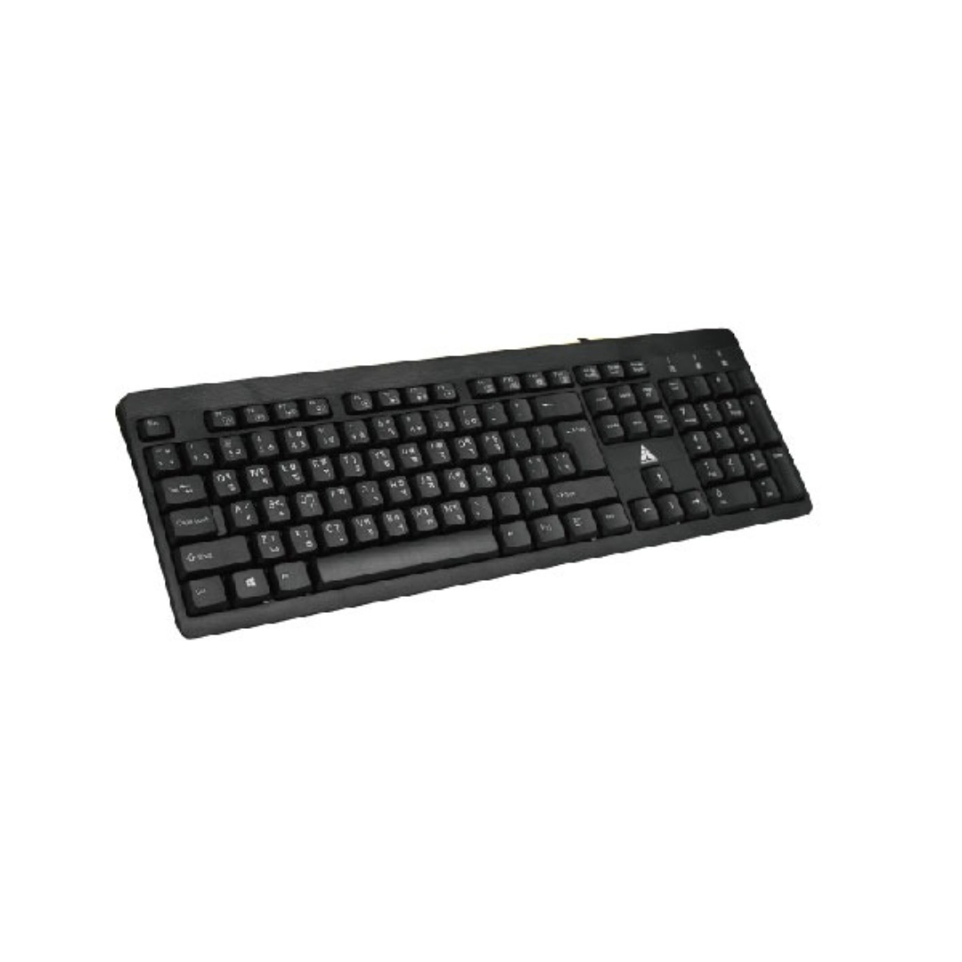 GF- K101 BLACK COLOR WIRED BANGLA KEYBOARD