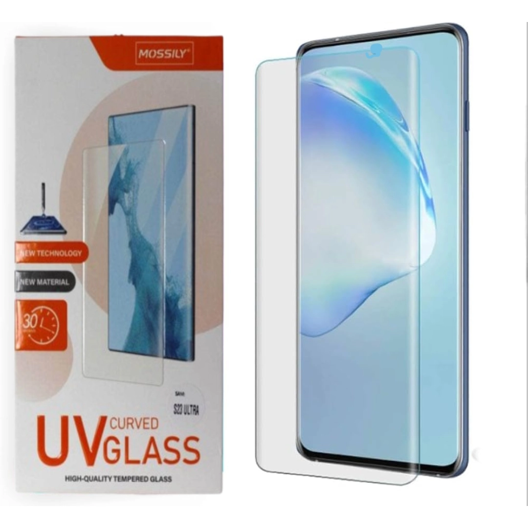 For Realme 13 Pro (MOSSILY) Full HD Curved Edge Liquid UV Tempered ...