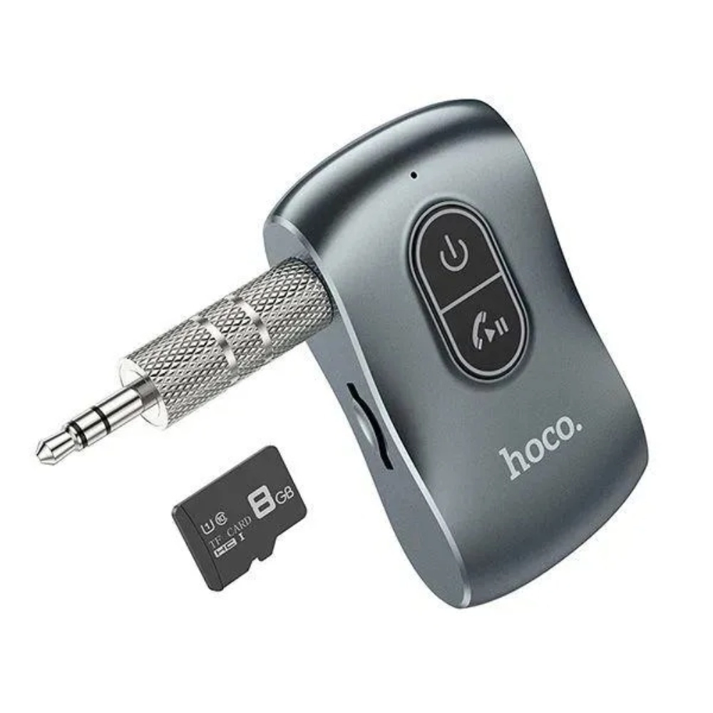 Hoco E73 Pro Journey AUX Bluetooth Audio Receiver/Transmitter Black