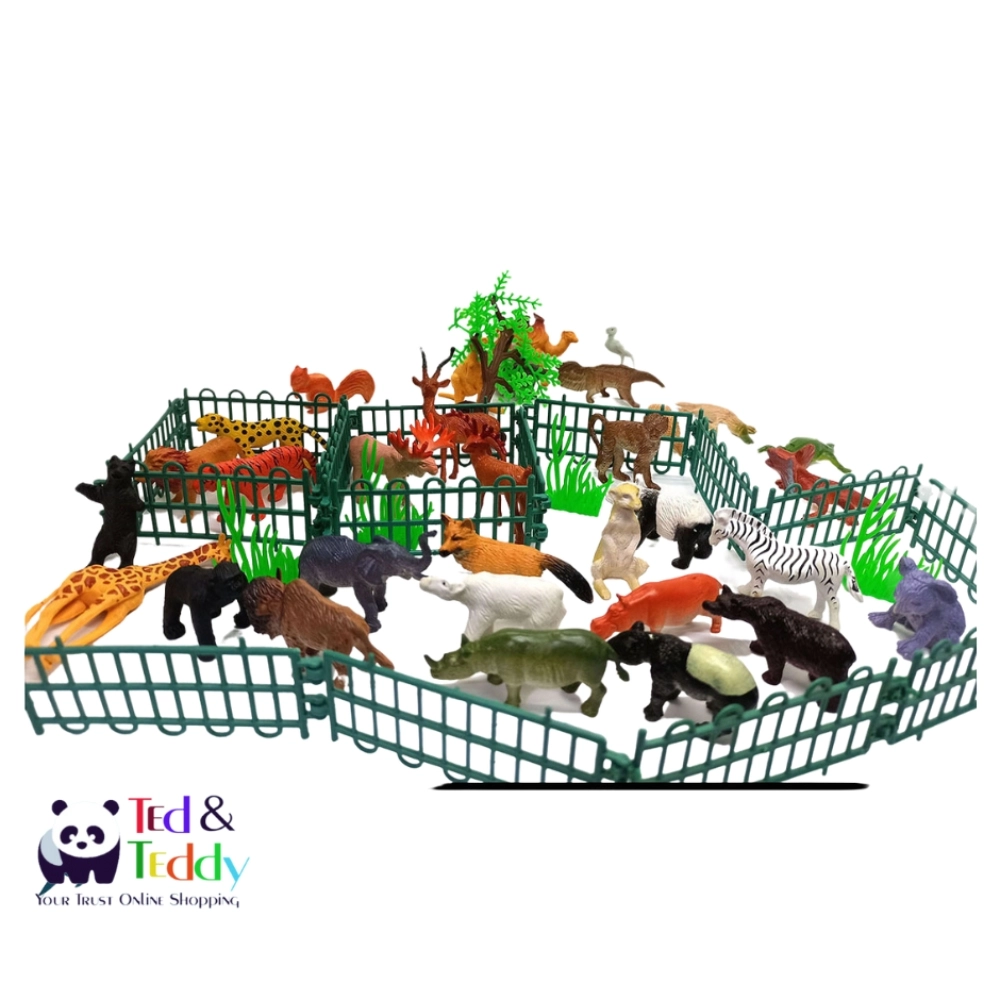 Mini Animal Zoo - Animal Play Sets More Than
