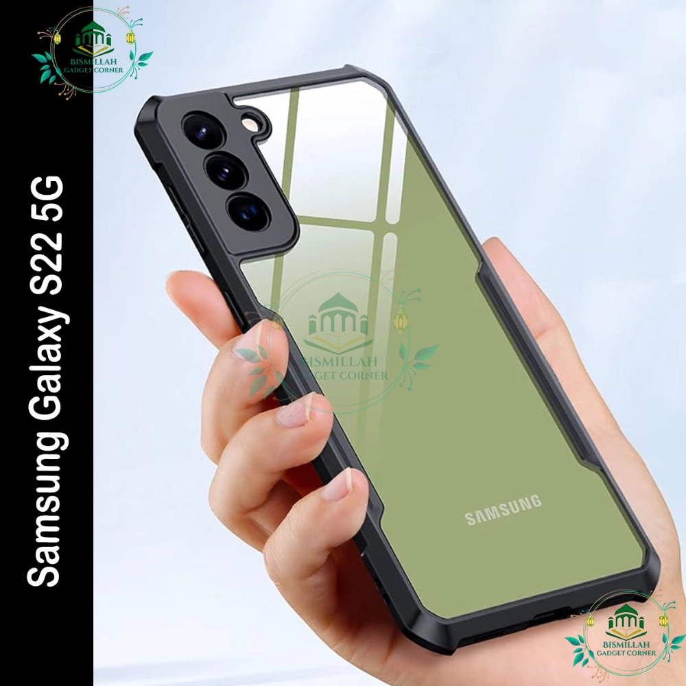 Xundd Back Cover for Samsung Galaxy S22 5G Transparent Hybrid Hard PC ...