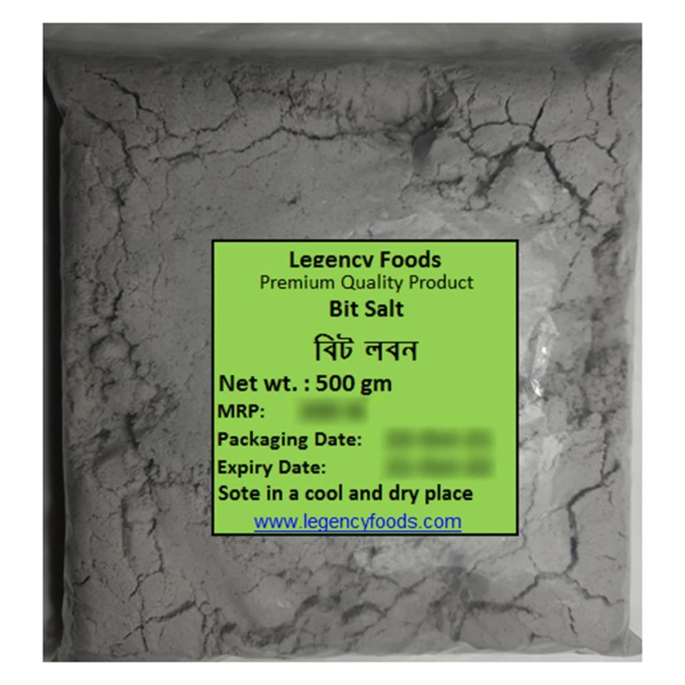 Bit Salt Powder Black Salt Bit Salt Salt - 500 G.