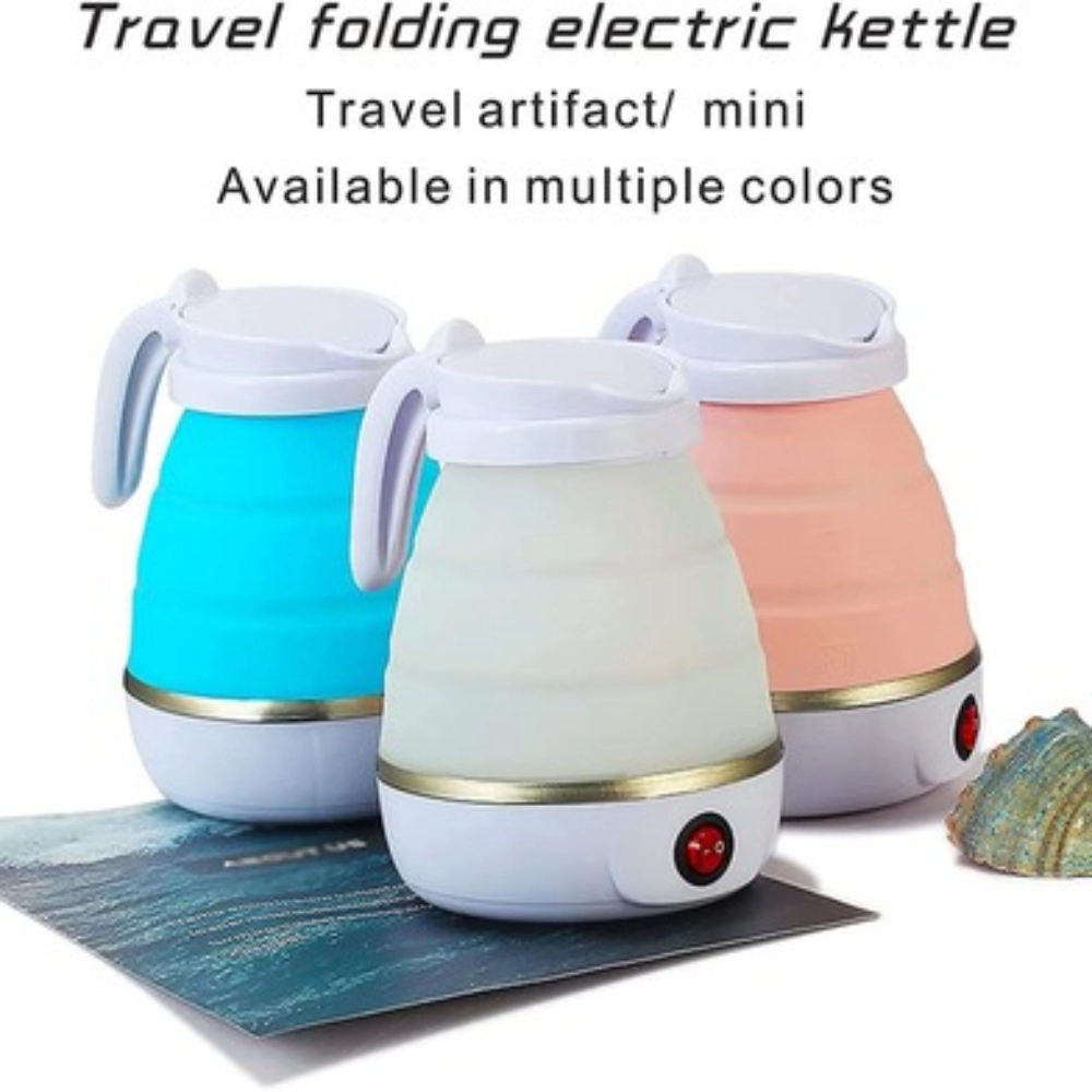 Traveling Folding Kettle Electric Silicone Foldable Water Kettles ...
