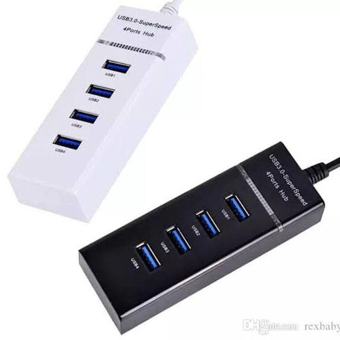For Desktop 4 Ports High Speed Usb Hub Hi-Speed Usb Splitter Expansion ...