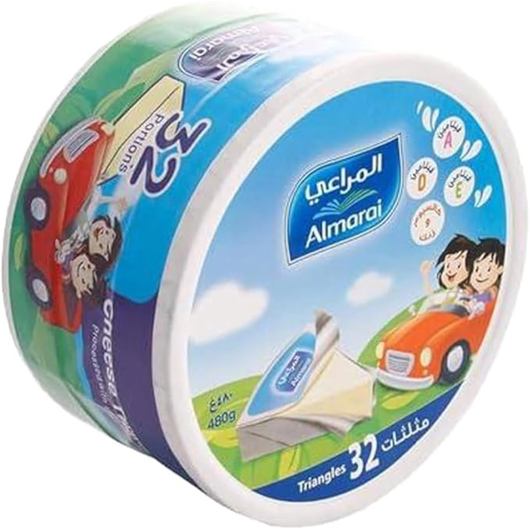 Almarai Cheese Triangles 32Pcs,480G