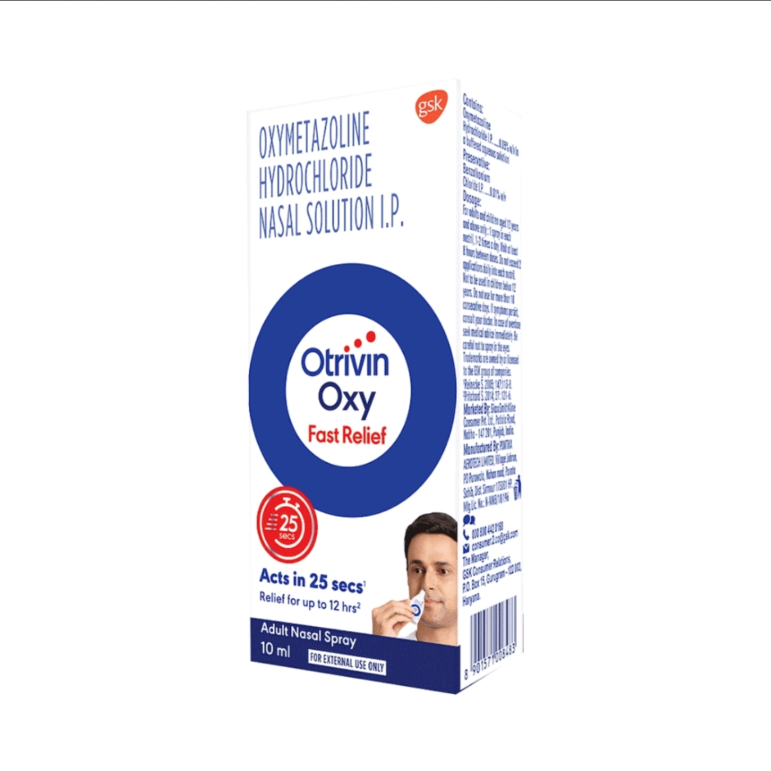 Otrivin Oxy Fast Relief Adult Nasal Spray 10ml-10ml