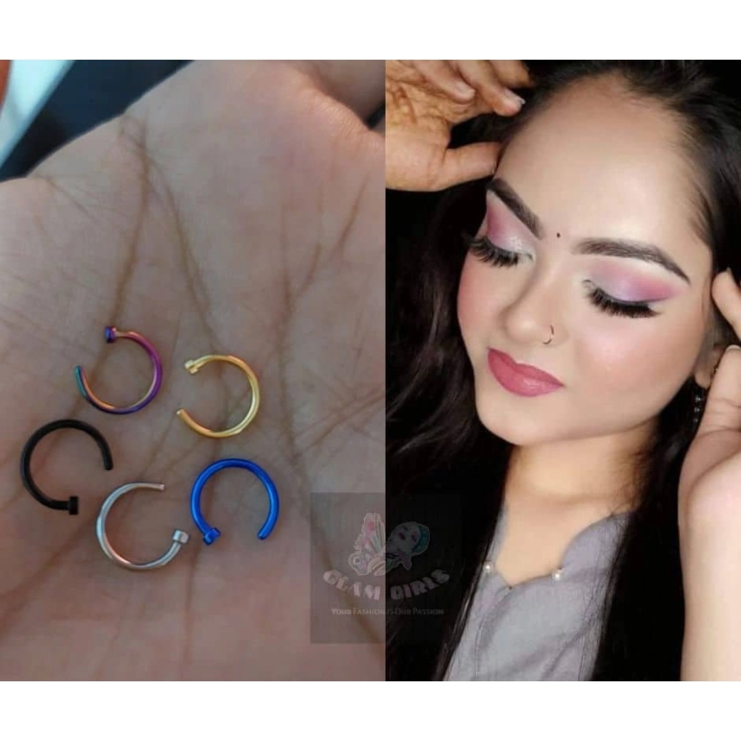 False Nose Ring Pierced Fake Nose Pin