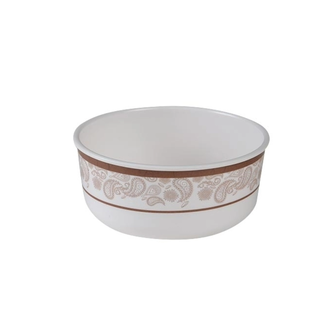 RFL Italiano Melamine 6" Curry Bowl Golden Leaf 919037