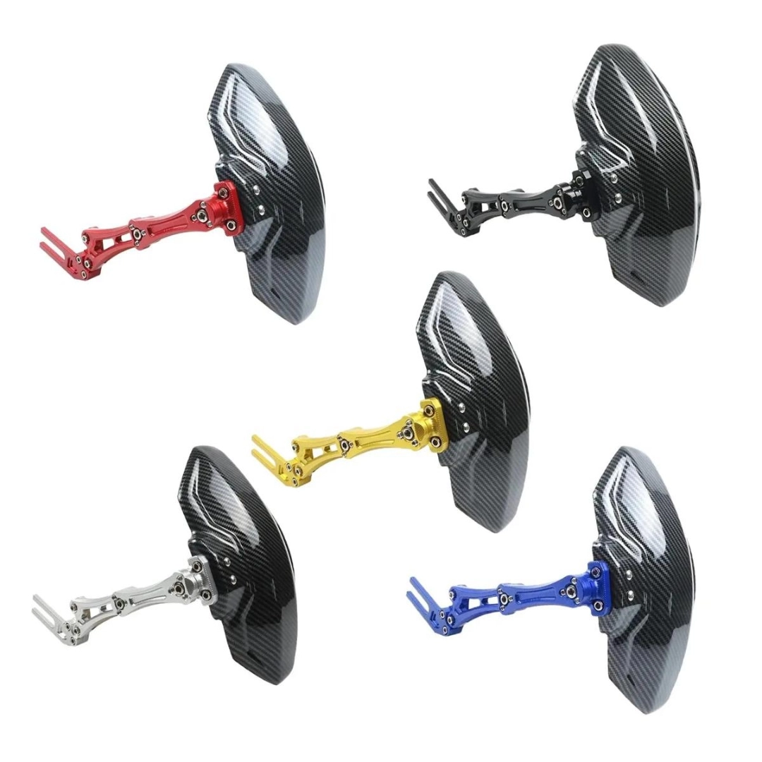 CNC Aluminium carbon. Universal Rear Wheel Cover one clam Tire Guard or ...