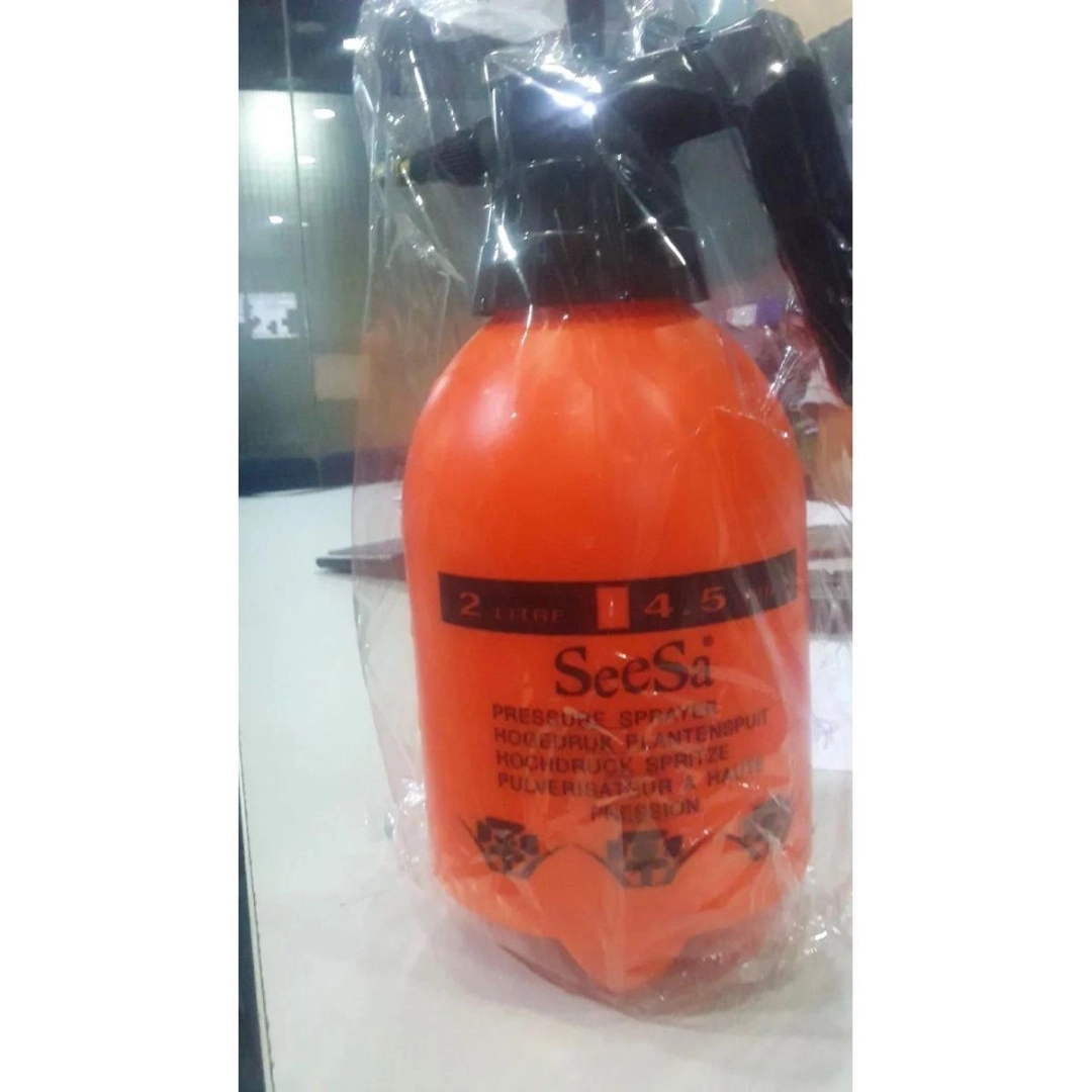 2L Bottle Water Sprayer, Pump Pressure Handheld Garden Spray Chemical ...