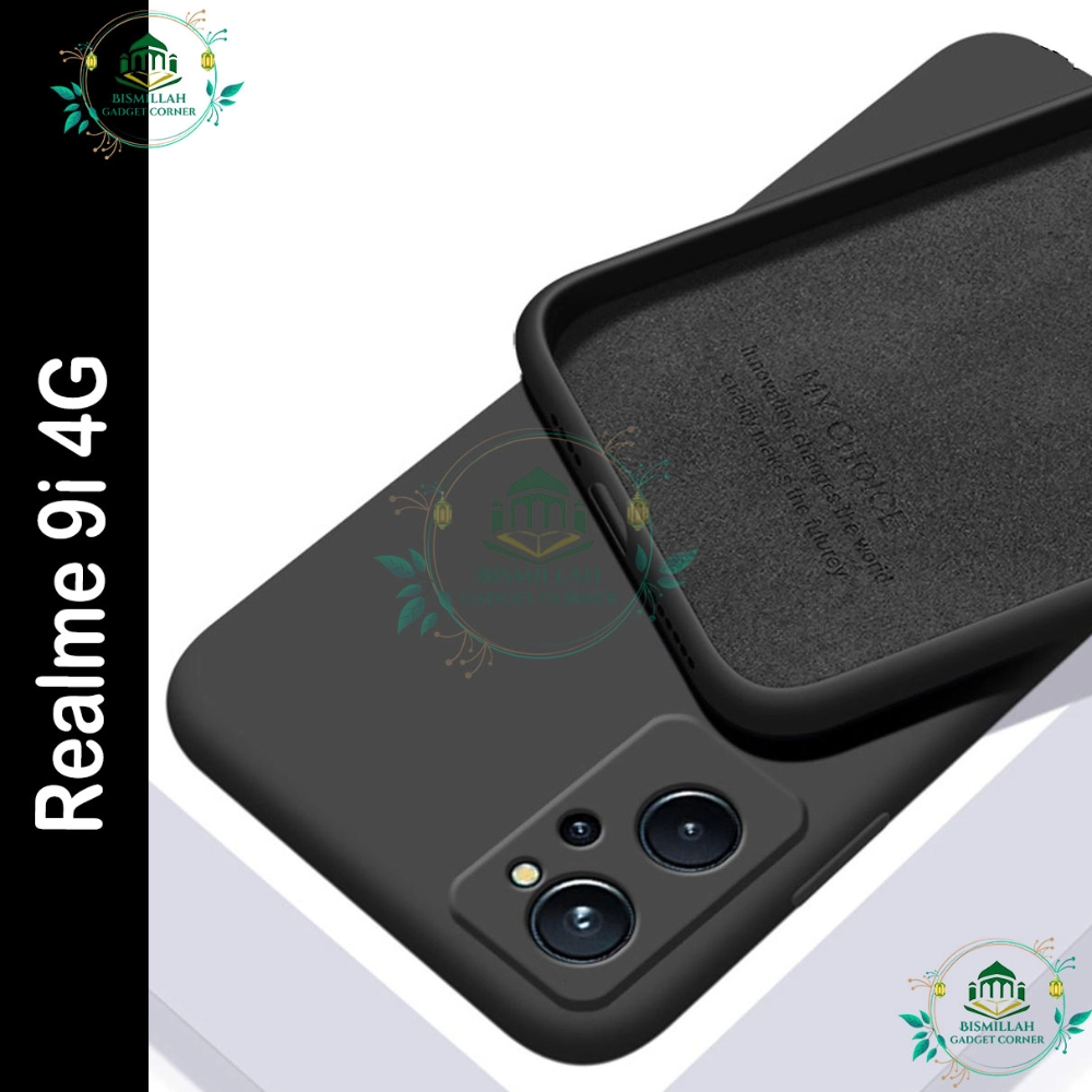Premium Quality Silicon Mobile Phone Back Cover for Realme 9i 4G