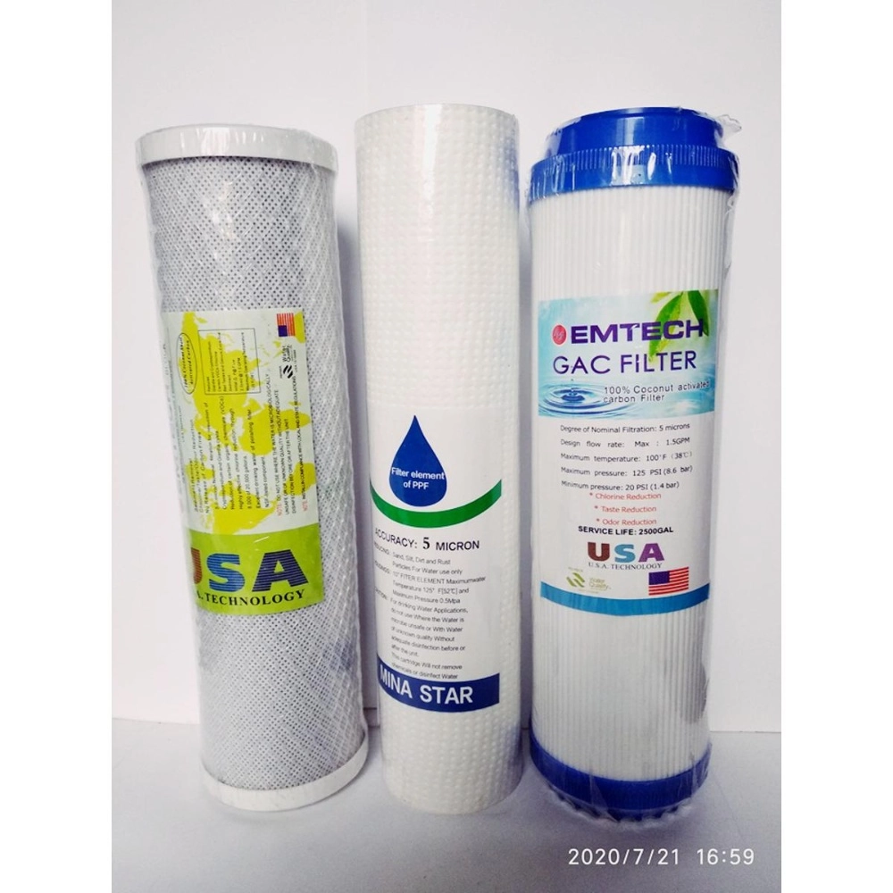Water Filter Cartridge Replacement Set 3pcs.