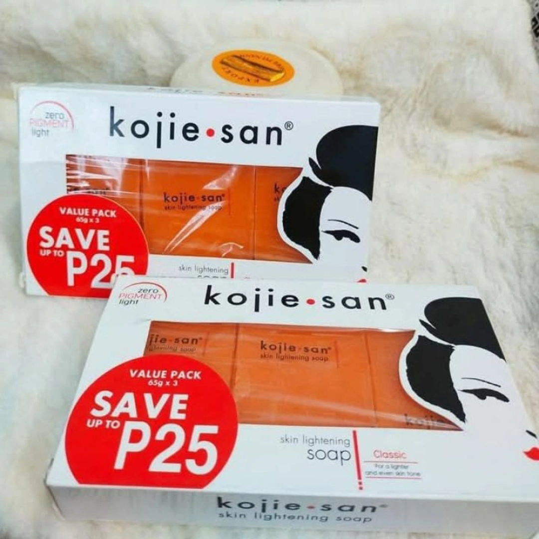 Kojie San Skin Lightening Kojic Acid Soap 3 Piece