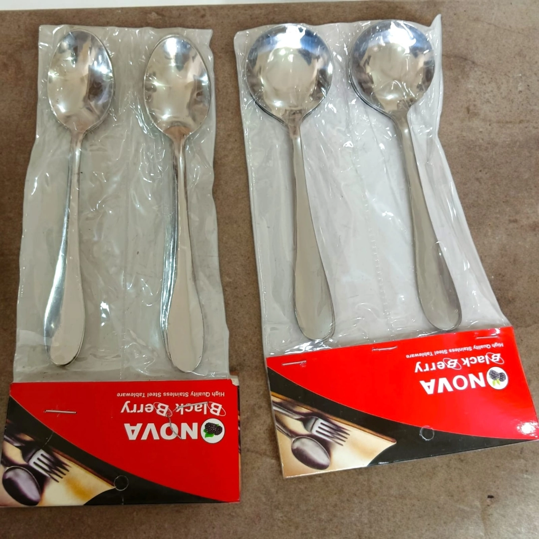 Lightweight 12pcs Stainless Steel Spoon Set, Including 6 Tea and 6 ...