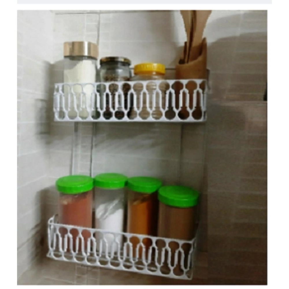 Square 2 Layer Hanging Wall Storage Organizer Self / Rack