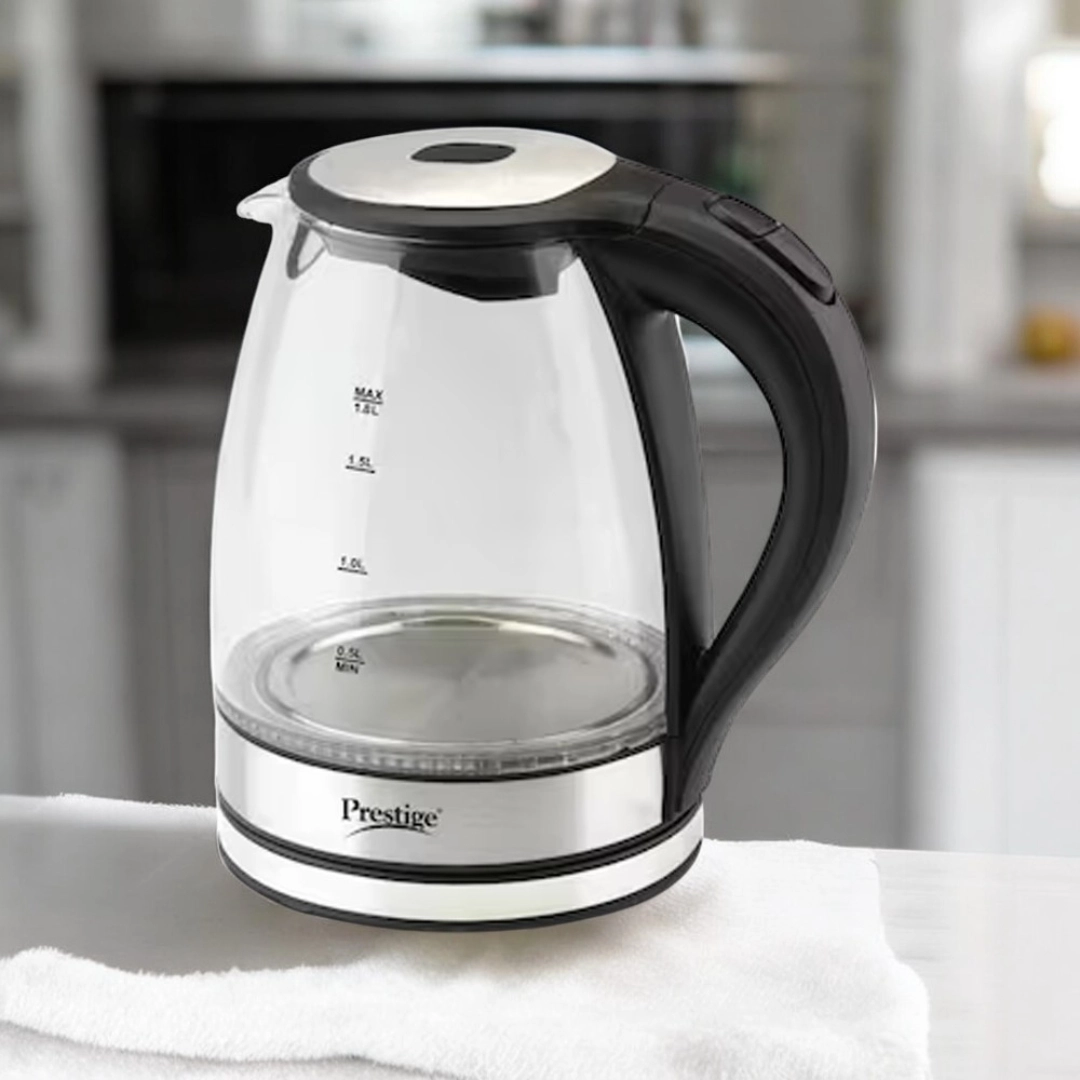 1.8L Electric Water Kettle, 1500W, 220V, Stainless Steel Body, Features ...