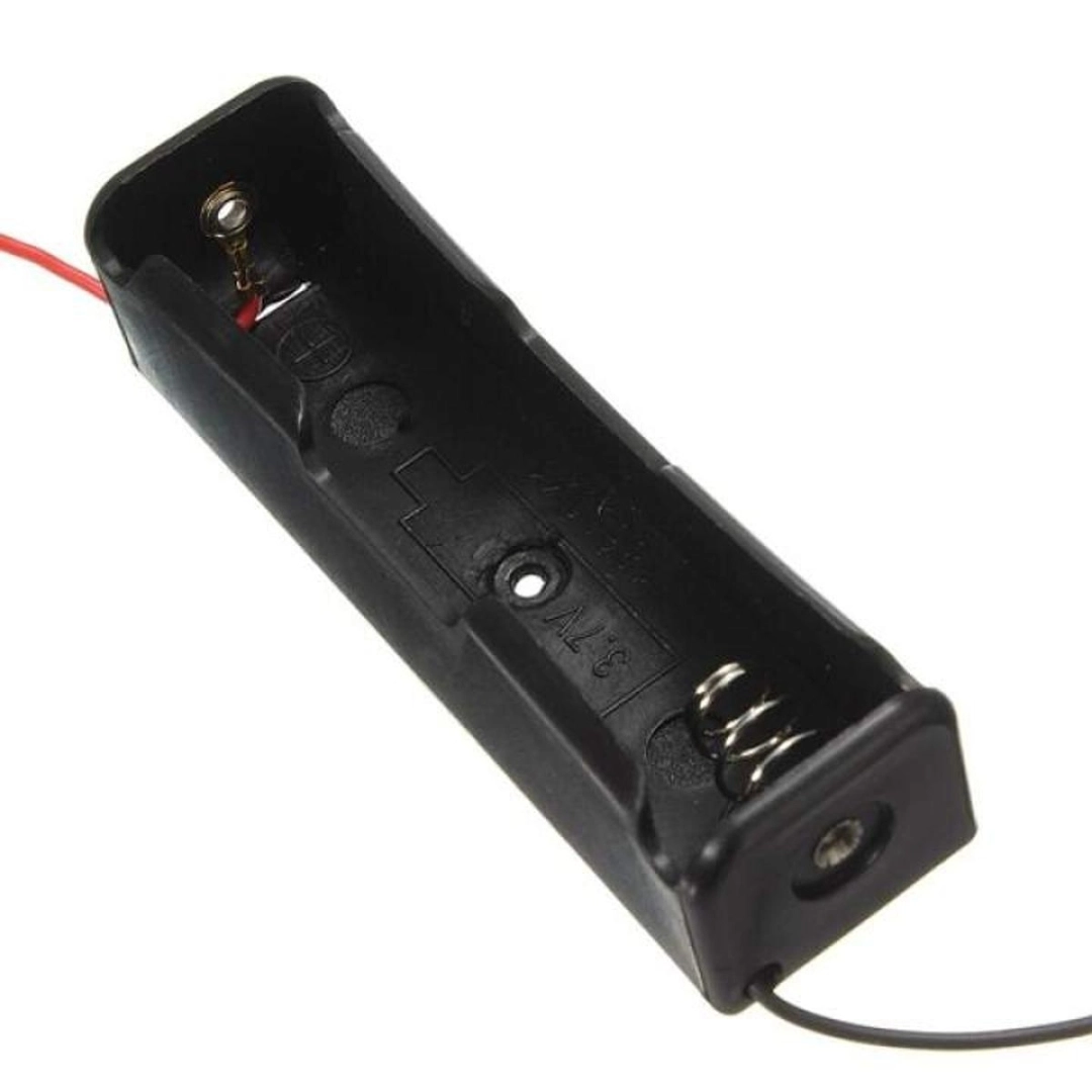18650 One Tank Rechargeable Battery Holder Single Slot Plastic Storage ...
