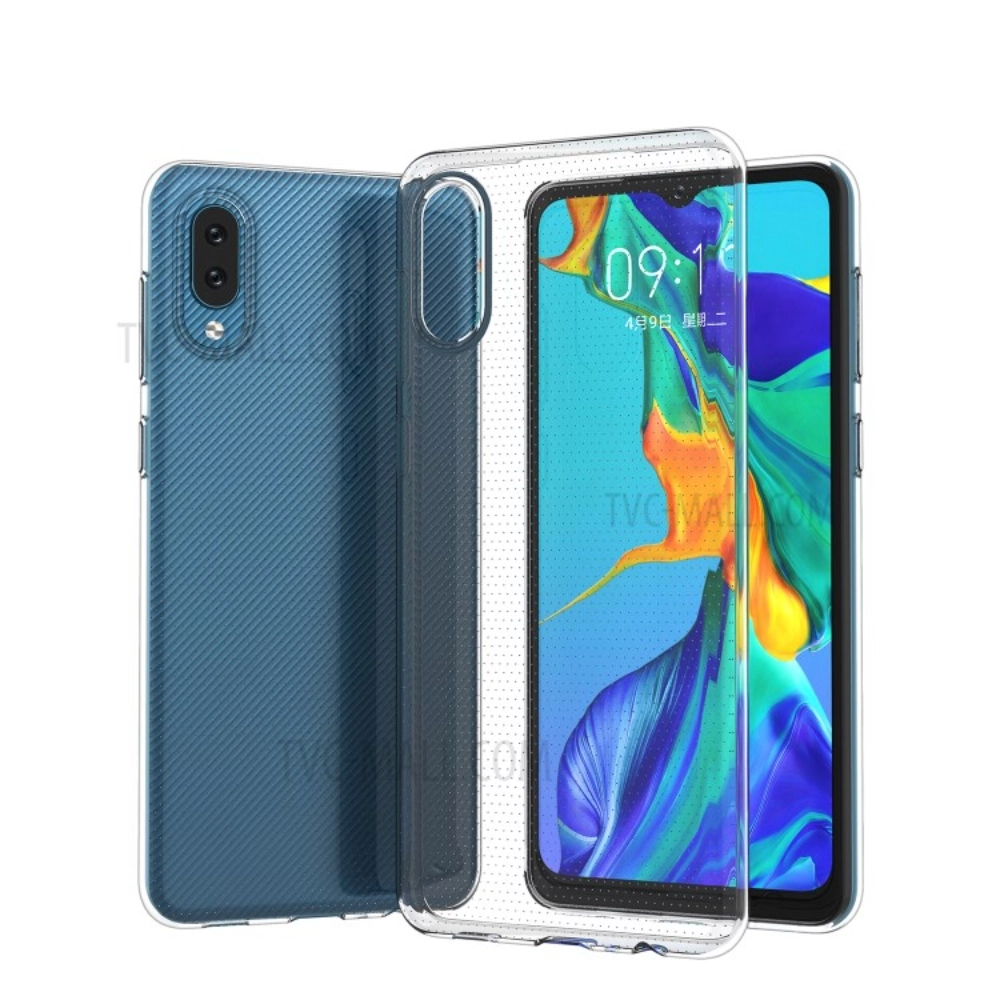 Back Case For Samsung Galaxy A02 Transparent Cover Tpu Back Case