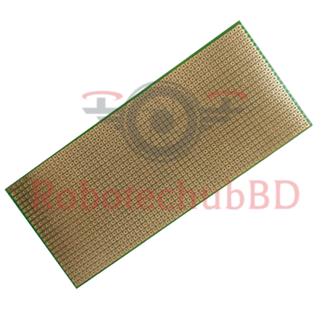 Single-Side Dot Type Veroboard PCB – 14.5x6.5cm Green Fiberglass ...