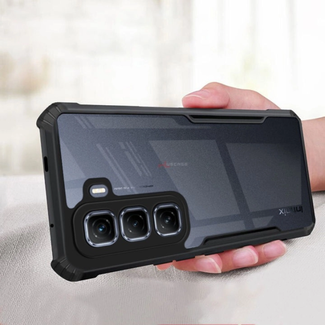 Xundd Back Cover for infinix Hot 60 Pro+ Transparent Hybrid Hard PC ...