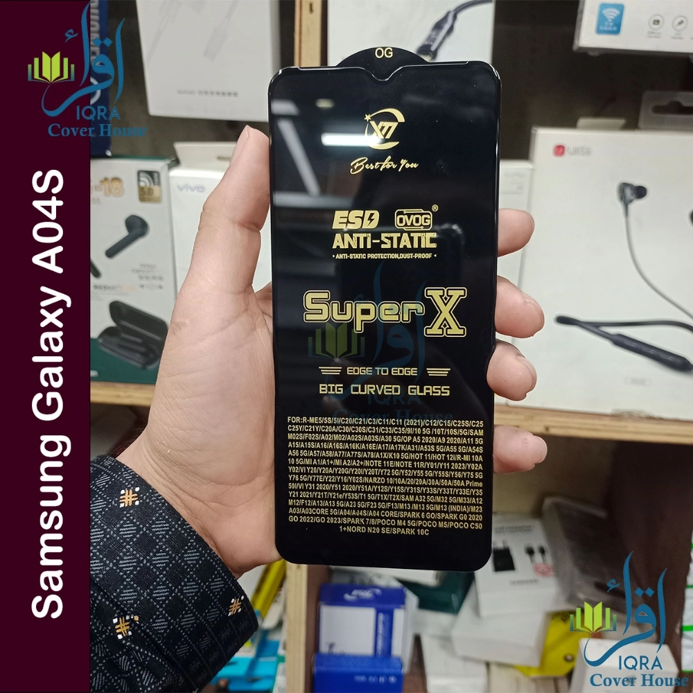 Super X For Samsung Galaxy A04S Tempered Gorilla Glass Screen Protector
