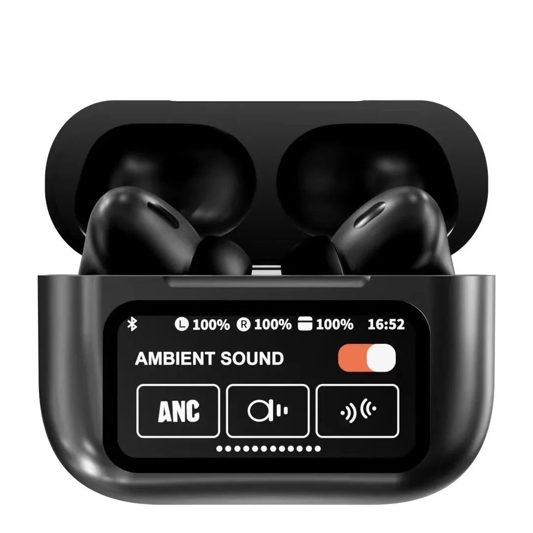 A9 Pro ANC/ENC Double Dark Noise Reduction Touch Control Smart Display ...