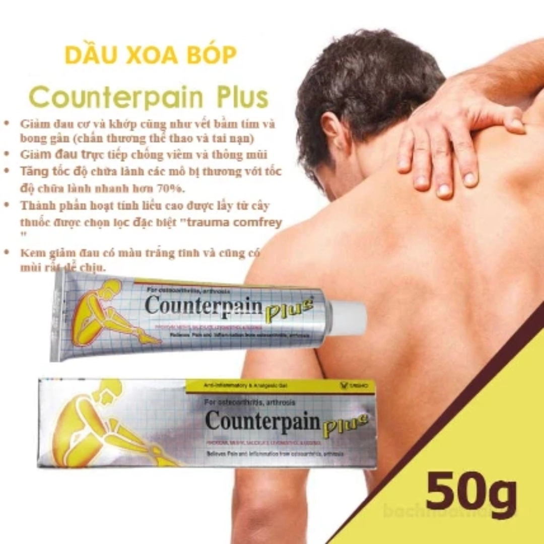 Counterpain Analgesic Balm Relieves Muscular Aches And Pain 60G | Made ...