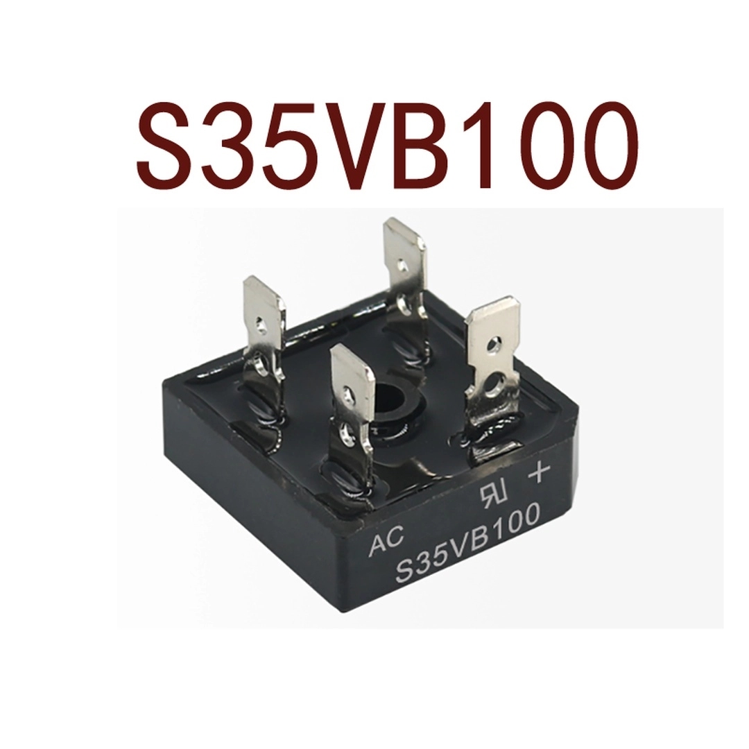 BLACK 35100 Diode S35VB100W 35A 100W 1000V AC To DC Single Phase Metal ...